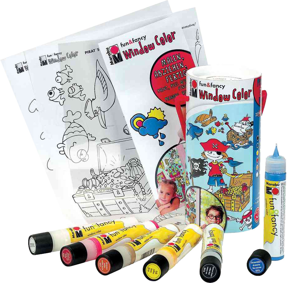 Marabu Window Color Transparentfarbe fun & fancy - Pirate´s World