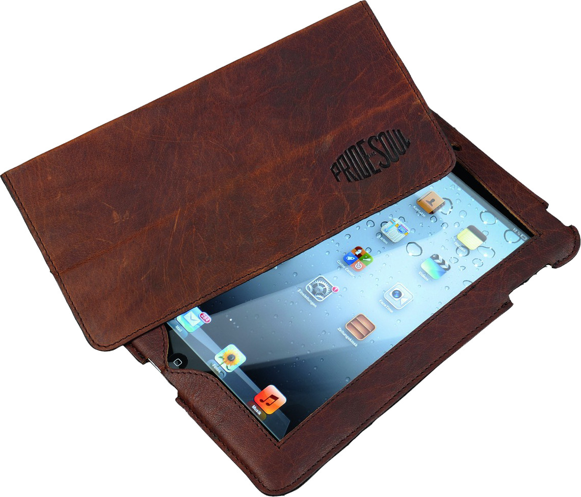 Pride & Soul Tablet-PC Hülle Slade, iPad, Leder, braun, 47185 ...