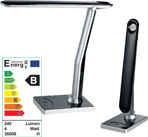 Alco LED-Tischleuchte 9153, Kopf verstellbar, 9153-11