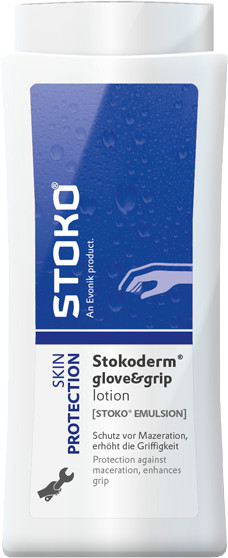 STOKO Hautschutzcreme Stokoderm® glove&grip parfümiert, Flaschen, 6.25l ...