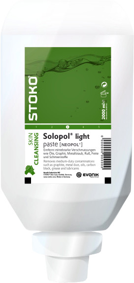 STOKO Hautreiniger Solopol® light, 2x5000ml-Leichtkanister, 10 Liter ...