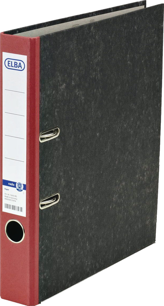 Elba Ordner smart Original - Wolkenmarmor, DIN A4, 100023245