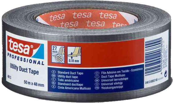 Tesa Gewebeband 4613 duct tape, 48 mm x 50 m, 04613-00037-00
