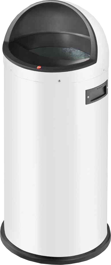 Hailo Abfalleimer Quick 50, 50 l, weiß, rund, 35x85 cm, 0850-879