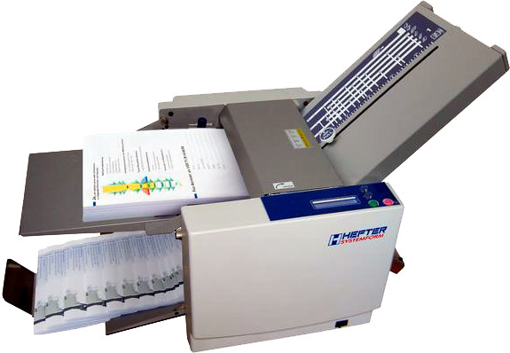 HEFTER Systemform Falzmaschine TF MEGA-S, bis zu 6.900 Blatt/Stunde ...