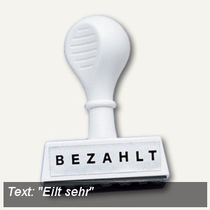 Wedo Textstempel "EILT SEHR", 193 19