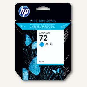 Hewlett-Packard HP Tintenpatrone Nr. 72 cyan, C9398A