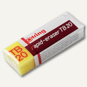Rotring Radierer rapid-eraser TB20, für Tusche und Bleistift, S0194611