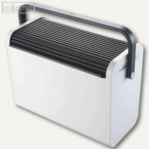 Helit Hängeregistratur-Box Mobilbox, weiß, 25 Register/2 A4-Ordner ...