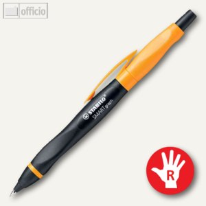 STABILO Druckbleistift SMARTgraph, Rechtshänder, orange, 1822/4-1HB ...
