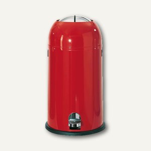 Wesco Abfallsammler Kickmaster, 33 Liter, Öffnung oben, rot, 180631-02 ...