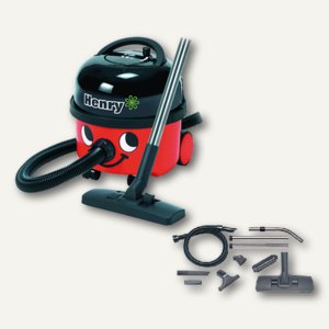 Numatic Staubsauger Henry, rot/schwarz, mit Zubehörset, 838094/HVR200 ...