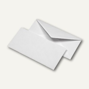 MAILmedia Briefumschlag DL, gummiert, 80 g/m² weiß, 1.000 St., 73673X ...