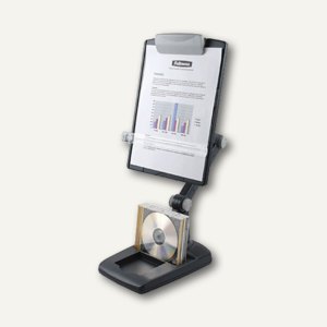 Fellowes Flex Arm Weighted Base Konzepthalter, graphit, 9169801