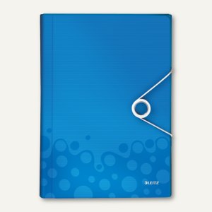 LEITZ Projektmappe WOW, DIN A4, 6 Fächer mit Taben, 4589-00-36