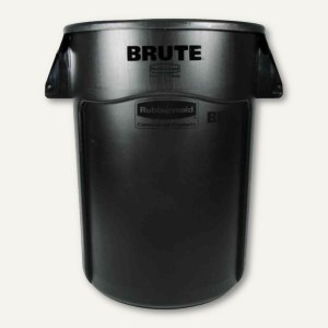 Rubbermaid Abfall-Container BRUTE mit Lüftungskanälen, 165 l, PP ...