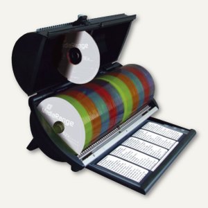 MediaRange CD-Box Selector 100 für 100 Discs, 385 x 140 x 160 mm, BOX81