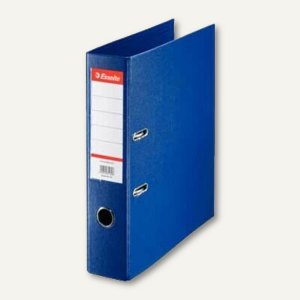 Esselte Plastik-Ordner DIN A4, Rücken: 75 mm, blau, 320210