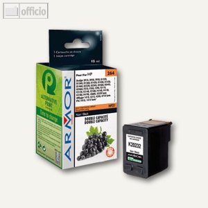 Armor 264 Inkjet-Patrone für HP No. 21, 21 ml, schwarz, K20232 ...