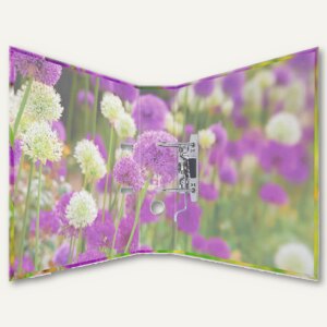 Herma Motivordner Purple Sensation, DIN A4, mehrfarbig, 19558