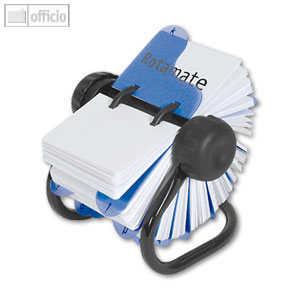 Rotadex Rollkartei Rotamate, 500 Karten DIN A7, A-Z-Register PP ...